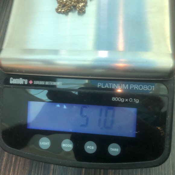 Hand Crafted | Accessories | 5 Gram Solid Yellow Gold Miami Cuban ...